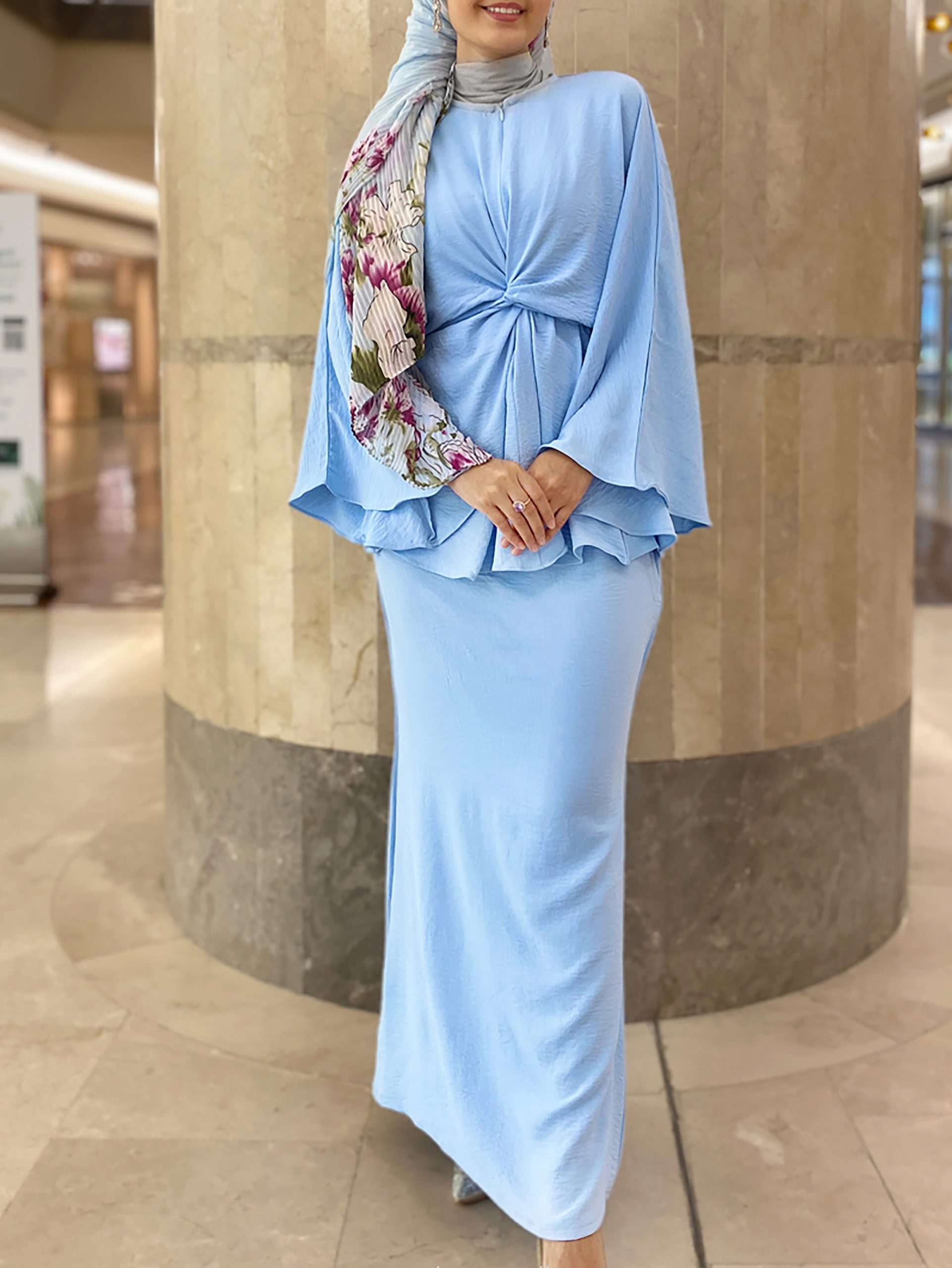 LEIA in Baby Blue – DQalbu
