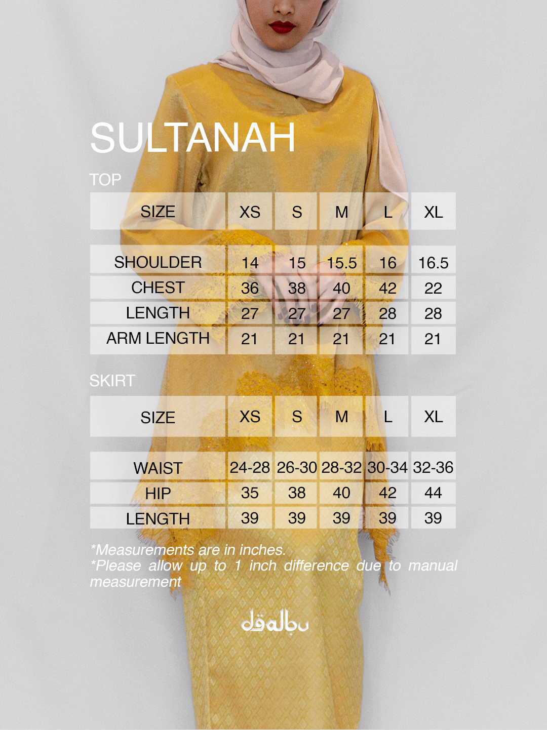 SULTANAH in Red – DQalbu